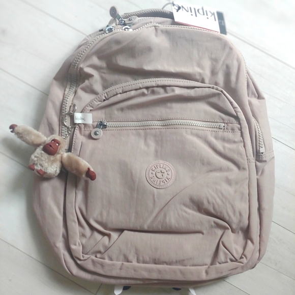 Kipling | Bags | Kipling New Seoul Laptop Backpack Golden Tan | Poshmark